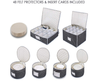Complete Dinnerware Storage Set - The Cleaning Institute
