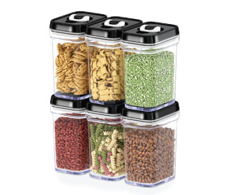 Dwellza Kitchen AirtightFood Storage Containerswith Lids - The Cleaning ...